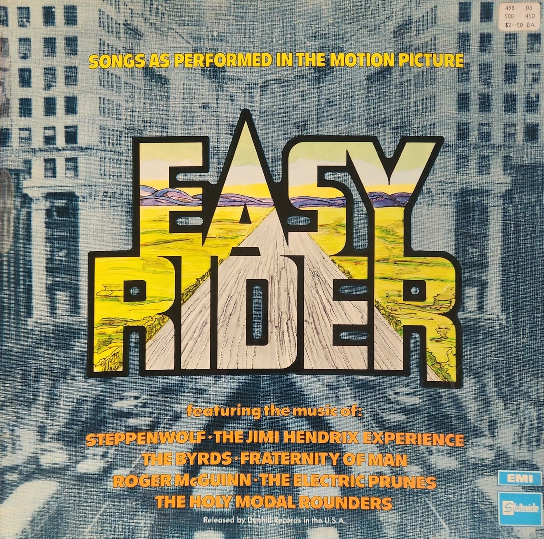 Easy Rider - Motion Picture Soundtrack. Vintage 1969 Vinyl LP. FREE ...