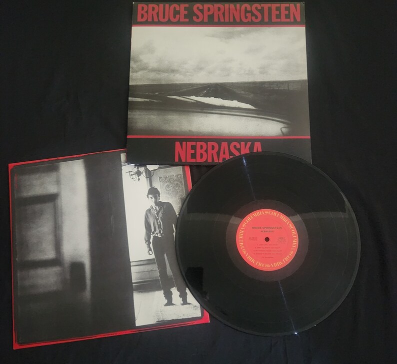 Bruce Springsteen - Nebraska. Vintage 1982 Vinyl LP. FREE SHIPPING ...