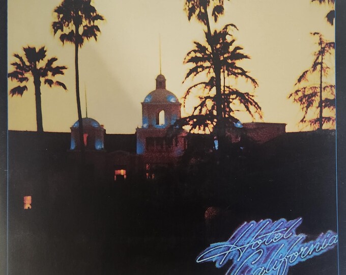 The Eagles - Hotel California. Vintage 1976 Vinyl LP. FREE SHIPPING ...