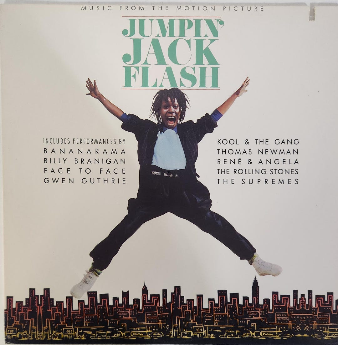 Jumpin’ Jack Flash – Original Motion Picture Soundtrack Vinyl LP (1986 ...