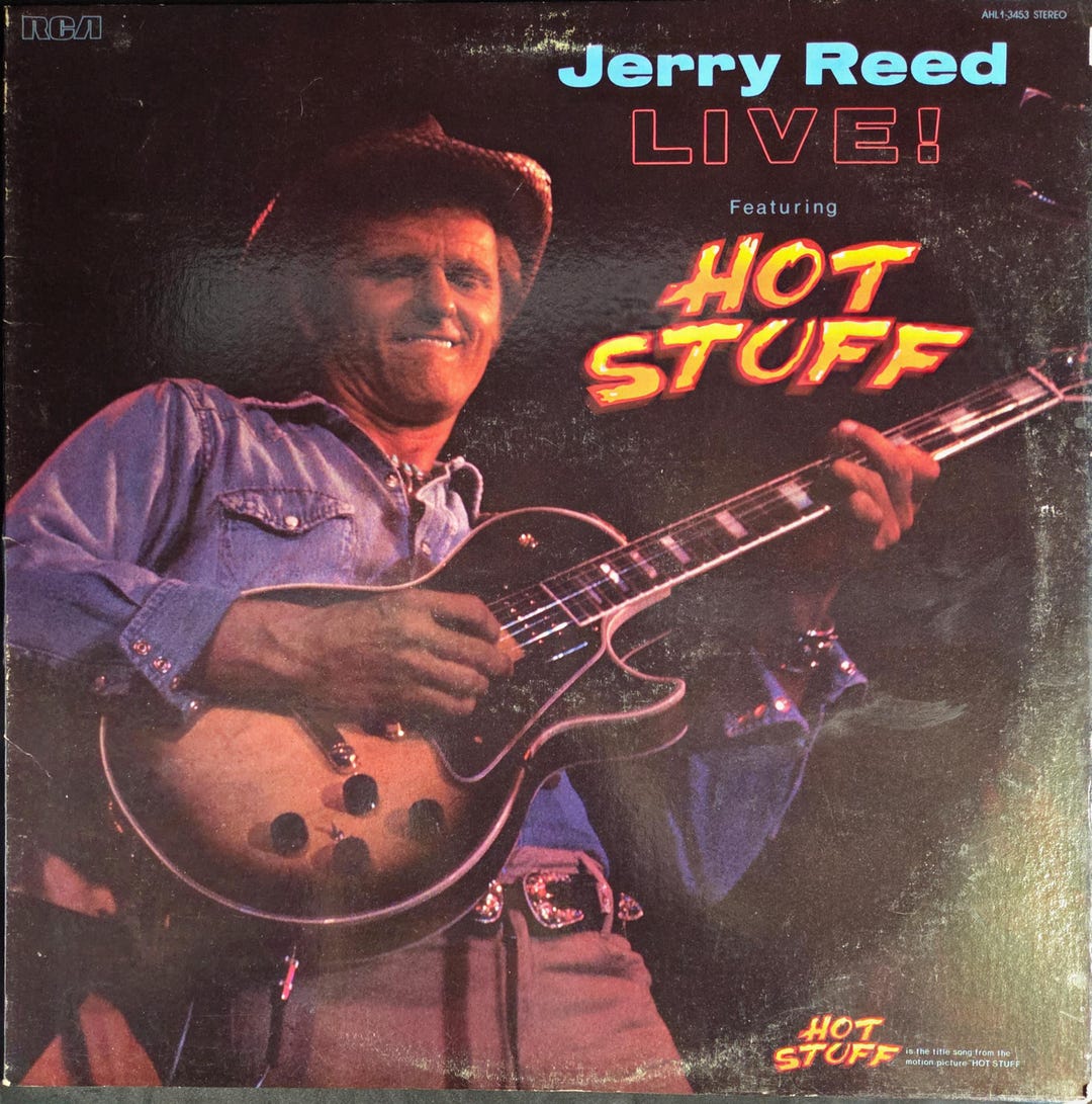 Jerry Reed – Live! Featuring Hot Stuff | Vinyl LP | 1973 Country ...