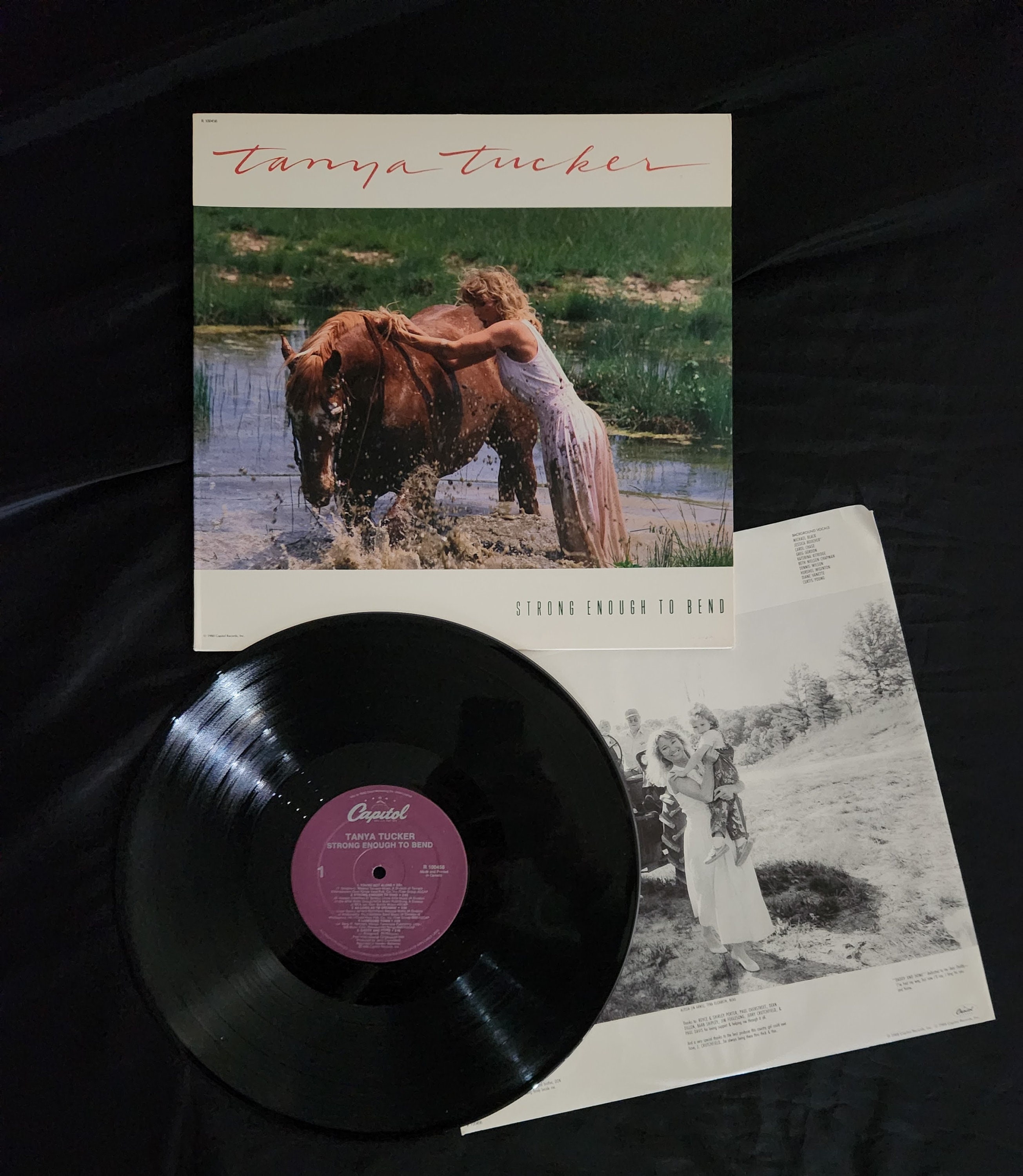 Tanya Tucker Strong Enough to Bend. Vintage 1988 Country Vinyl LP. FREE ...