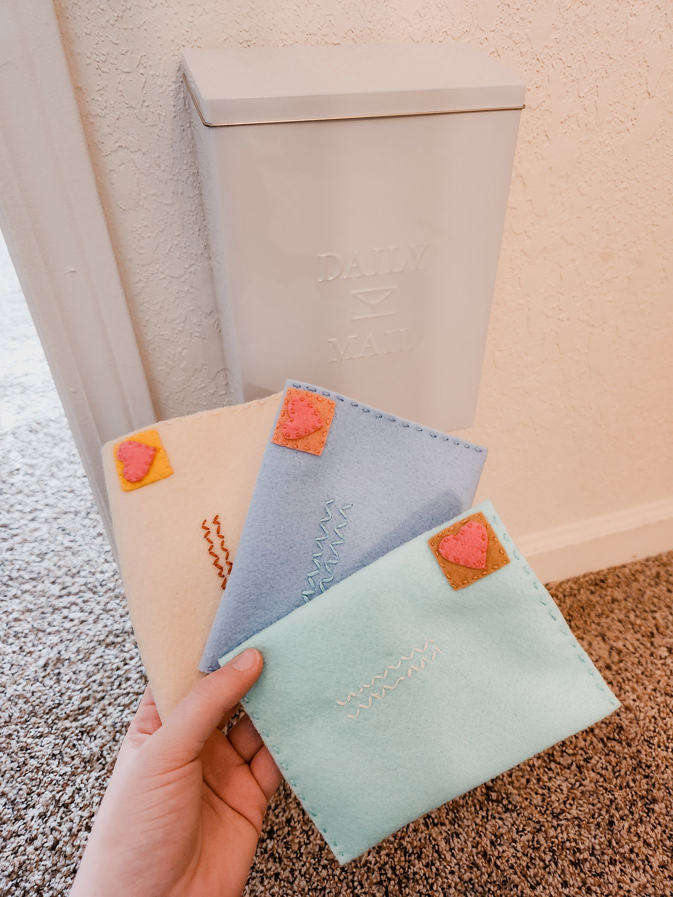 Felt Envelope Pretend Play - Etsy
