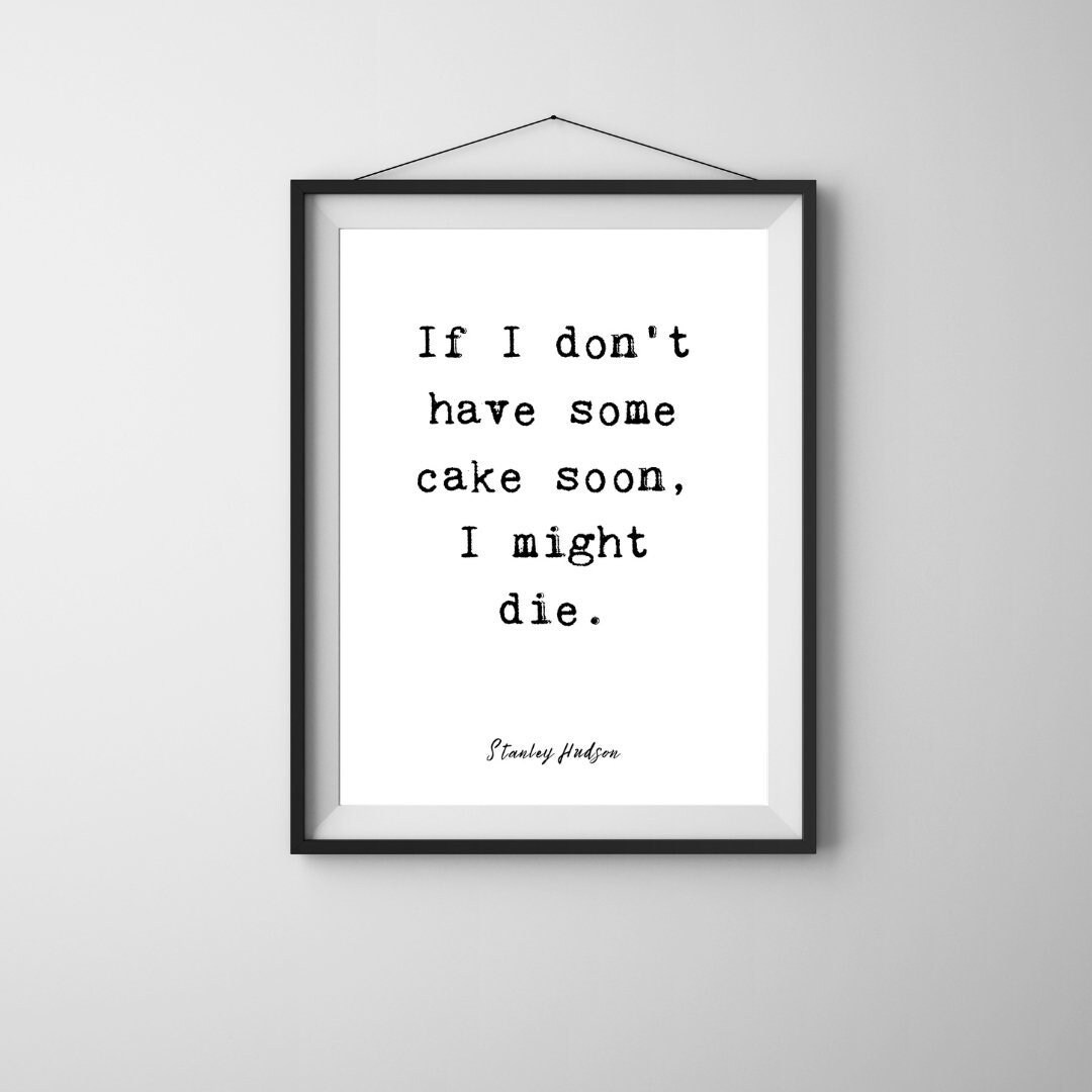 The Office Motivational Quote Print Printable Poster Art Instant ...