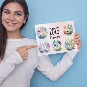 Calendar 2025 Printable Science Laboratory, Printable Monthly Planner ...