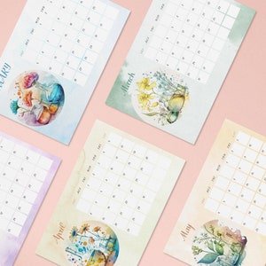 Calendar 2025 Printable Science Laboratory, Printable Monthly Planner ...