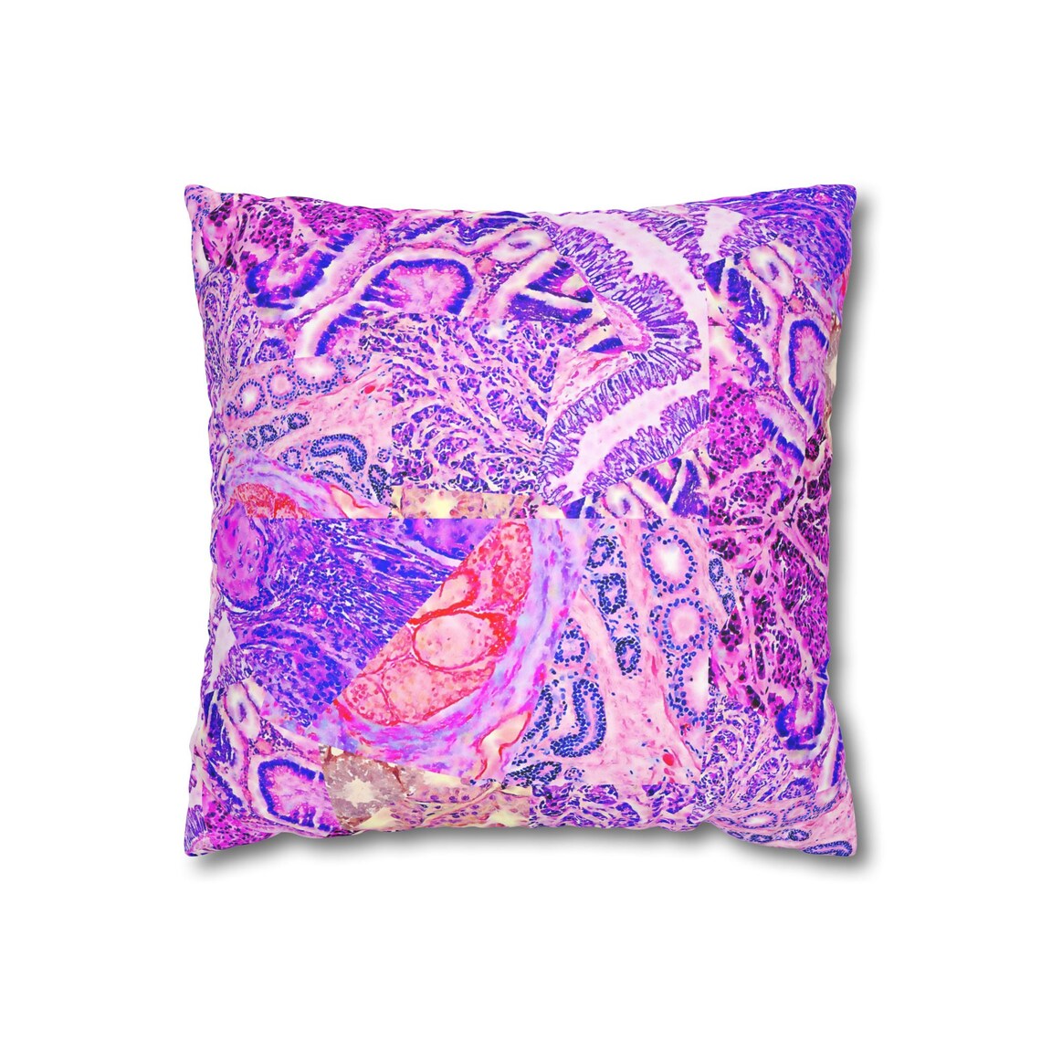 Histology Art Pillow Case: Watercolor Tissue Design, Lab Decor - Etsy