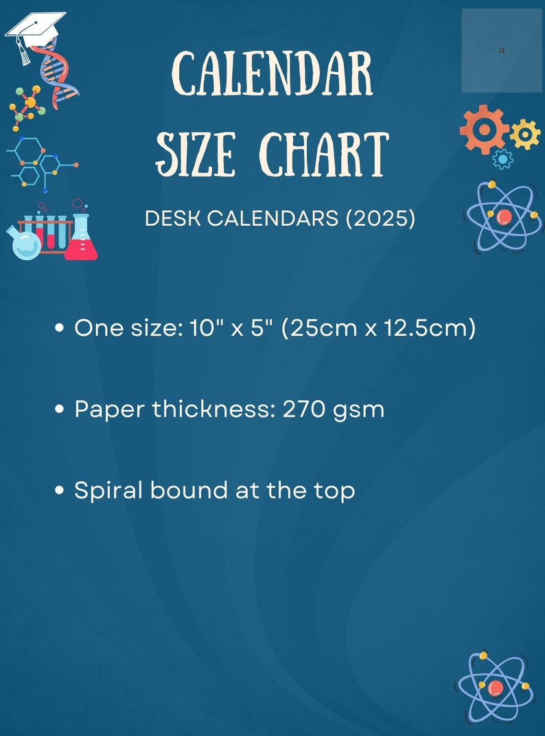 Microbiology Desk Calendar 2026: Watercolor Virus & Bacteria Art ...