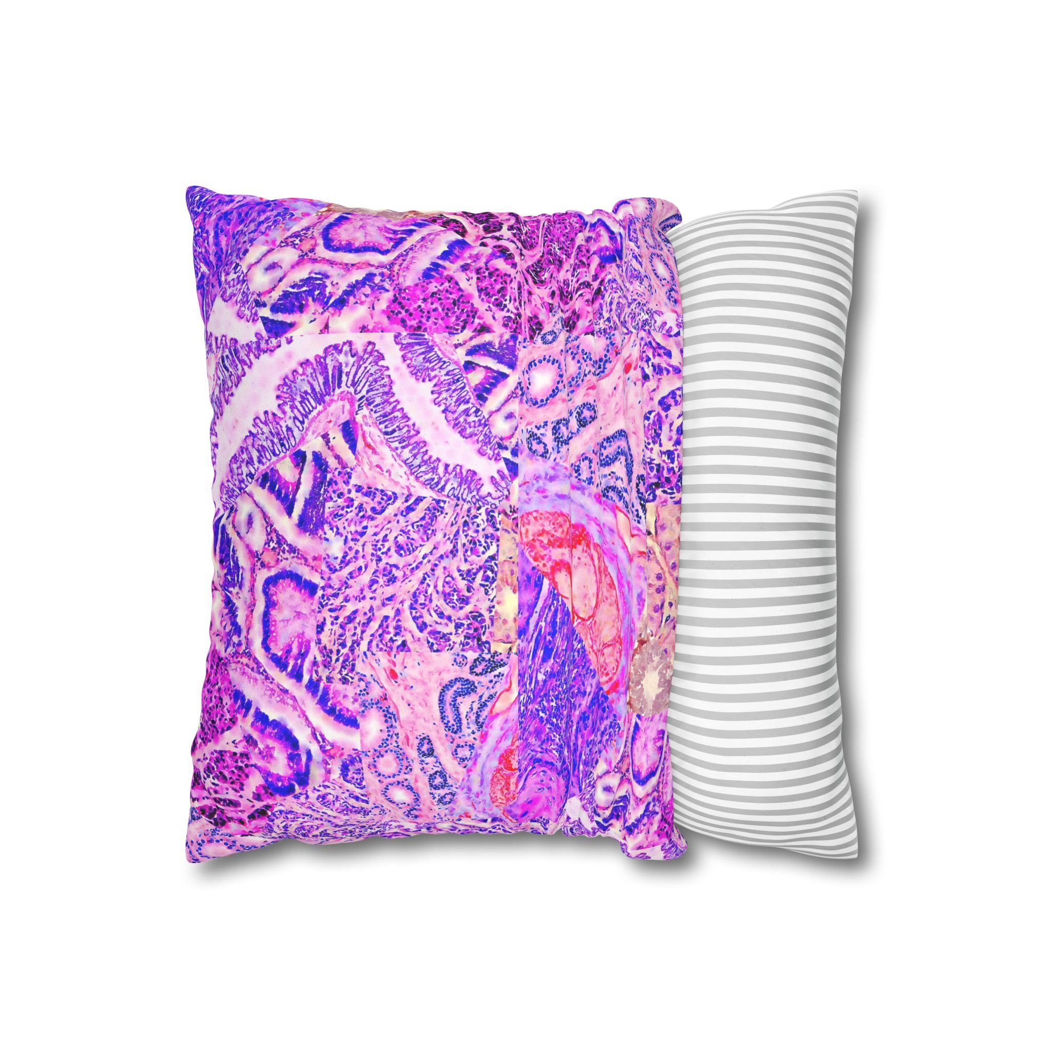 Histology Art Pillow Case: Watercolor Tissue Design, Lab Decor - Etsy