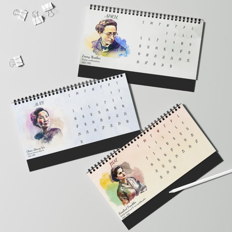 Women in Science 2026 Calendar: STEM Gift for Teachers & Students - Etsy