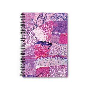 Histology Skin Spiral Notebook: Tissue Art Medical Lab Gift - Etsy
