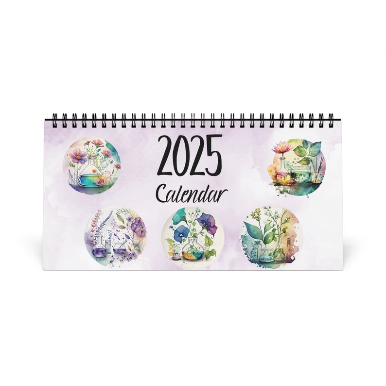 Chemistry Laboratory 2025 Desk Calendar, Biology Chemistry Laboratory ...