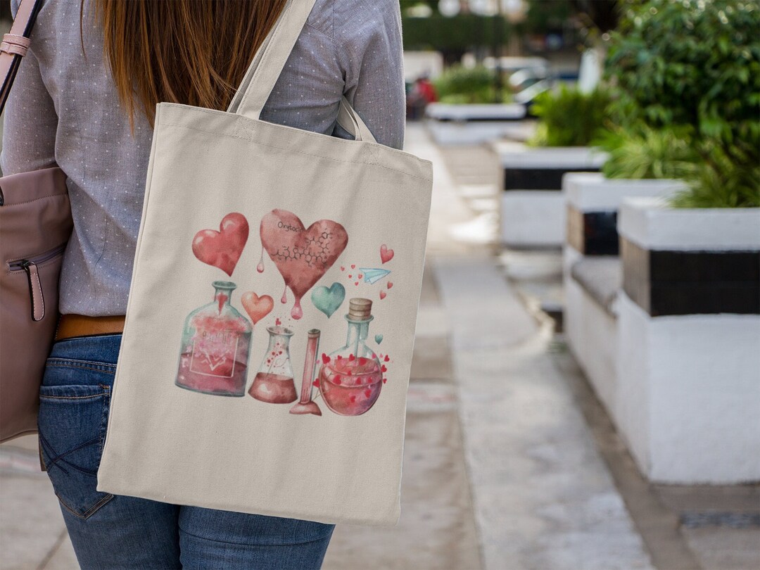 Chemistry Laboratory Tote Bag, Biology Microbiology Science Teacher ...