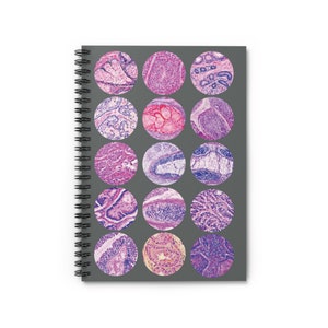 Histology Watercolor Spiral Notebook Women in Science Stem Journal ...