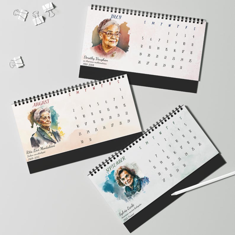 Women in Science 2026 Calendar: STEM Gift for Teachers & Students - Etsy