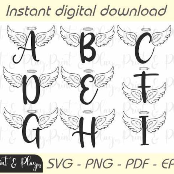 Angel Wings Print - Etsy
