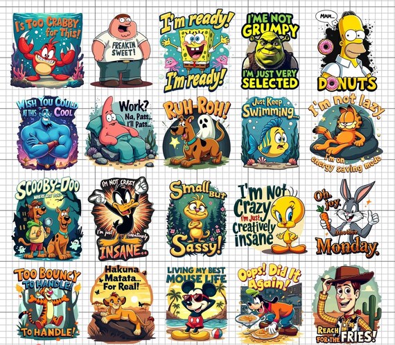 Funny Images Of Cartoon Characters With Quotes