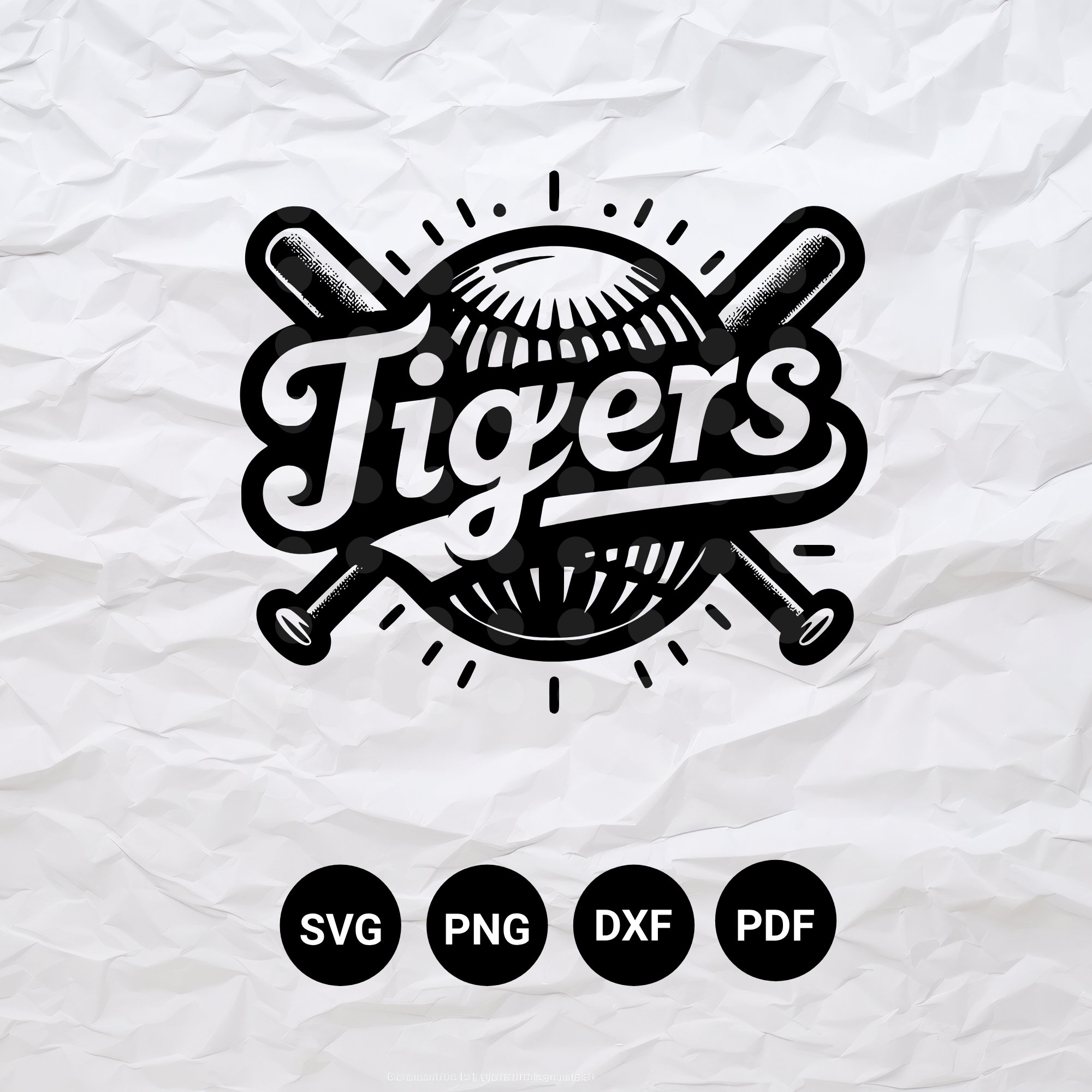 Tigers Svg , Baseball Svg Files for Cricut , Tigers Sublimation ...