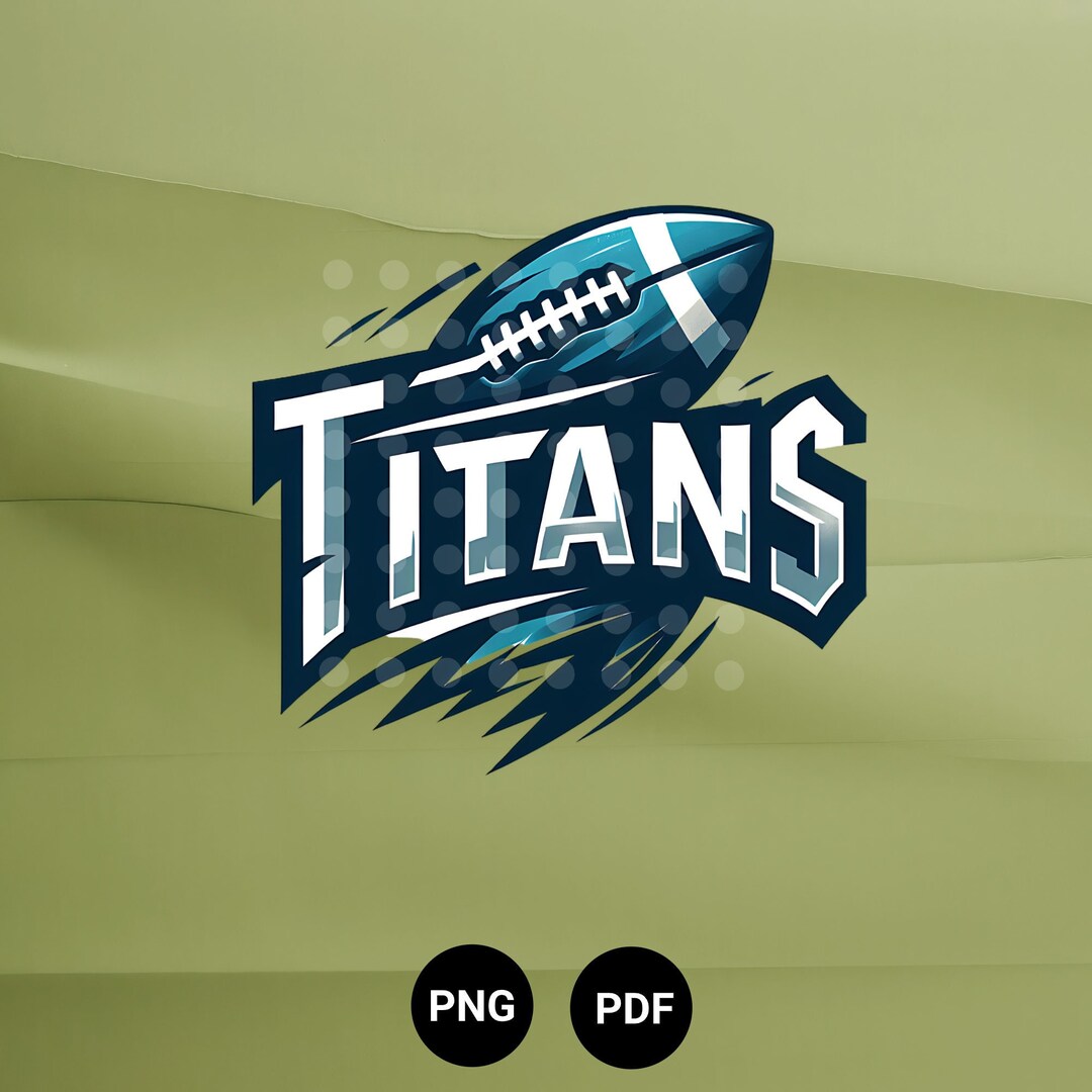 Titans Football Png ,titans Svg,go Leopard Titans Svg,titans Mascot ...