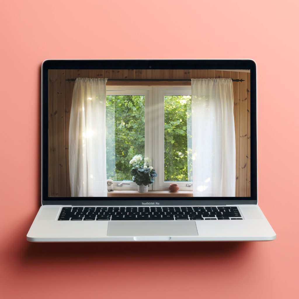 Window Virtual Background , Zoom Call Backdrop , Neutral Background ...