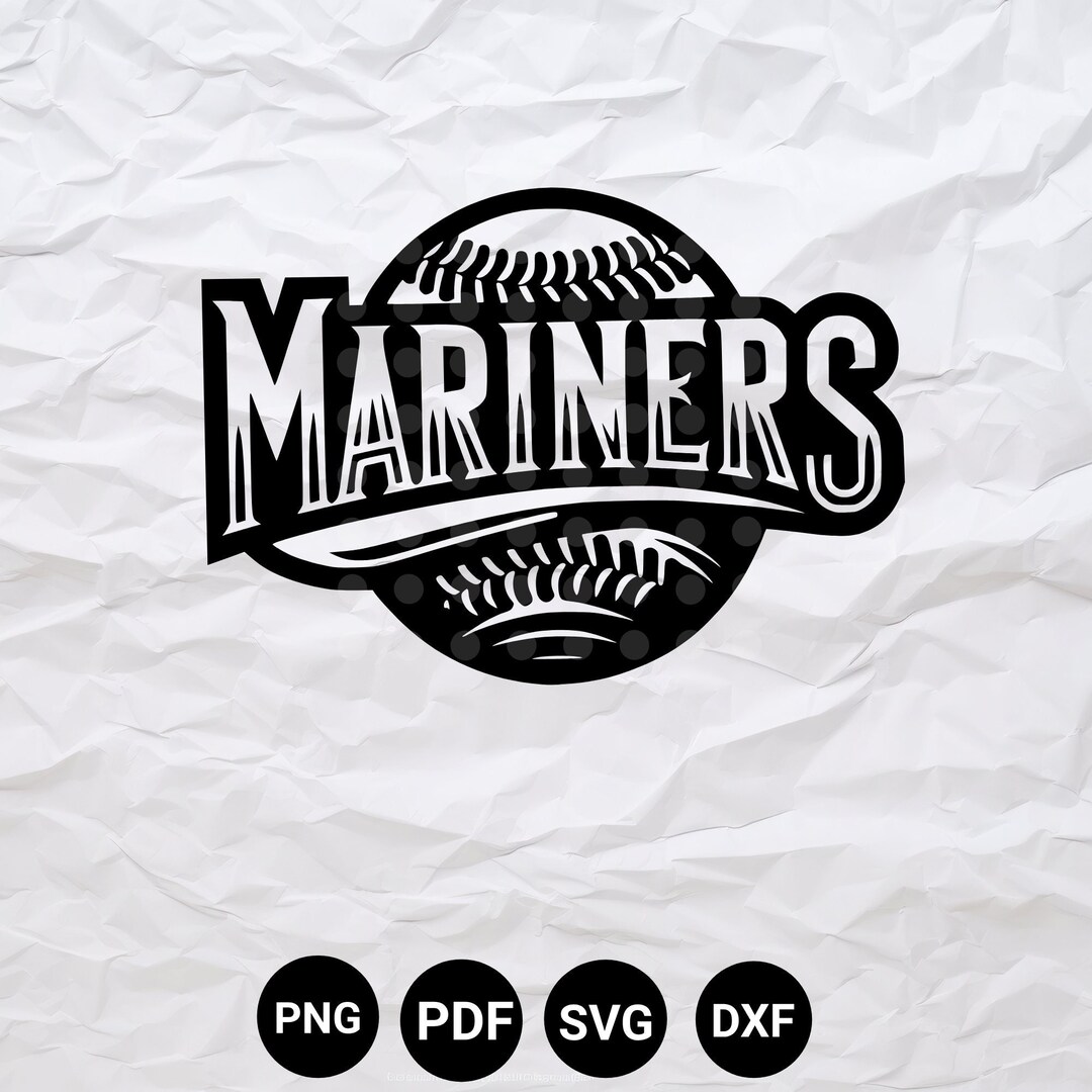 Mariners Baseball SVG, Sports Cut Files, Sports Mom, Baseball Life ...