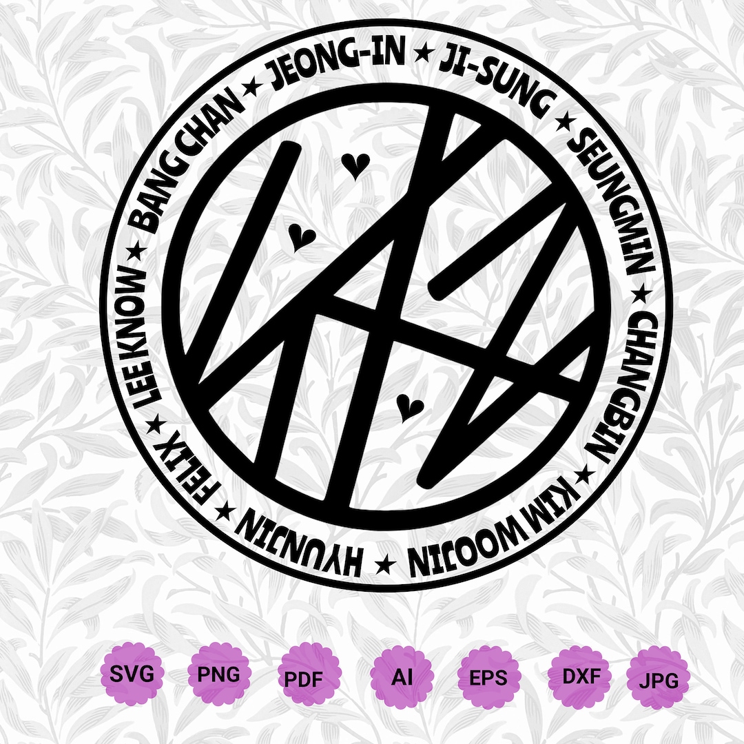 Stray Kids Svg Logo , Kpop Stray Kids , Stray Kids Printable , Stray ...