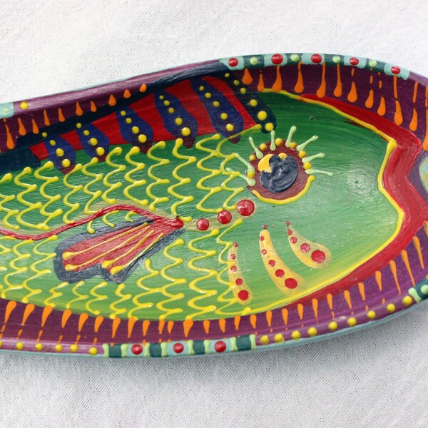 Fish Wood Tray - Etsy