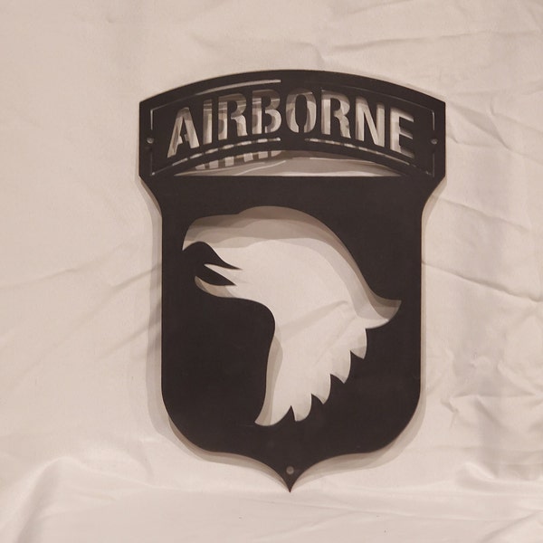 Military Airborne Metal Art - Etsy