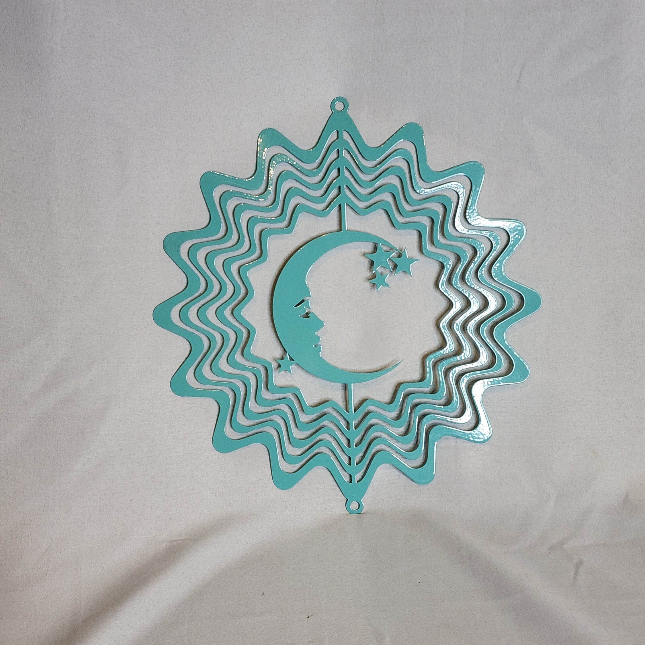 Celestial Moon and Sun Wind Spinners - Etsy