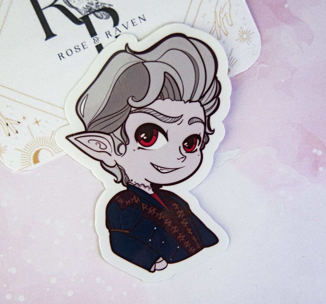 Baldur's Gate 3 Astarion Vinyl Sticker - Etsy