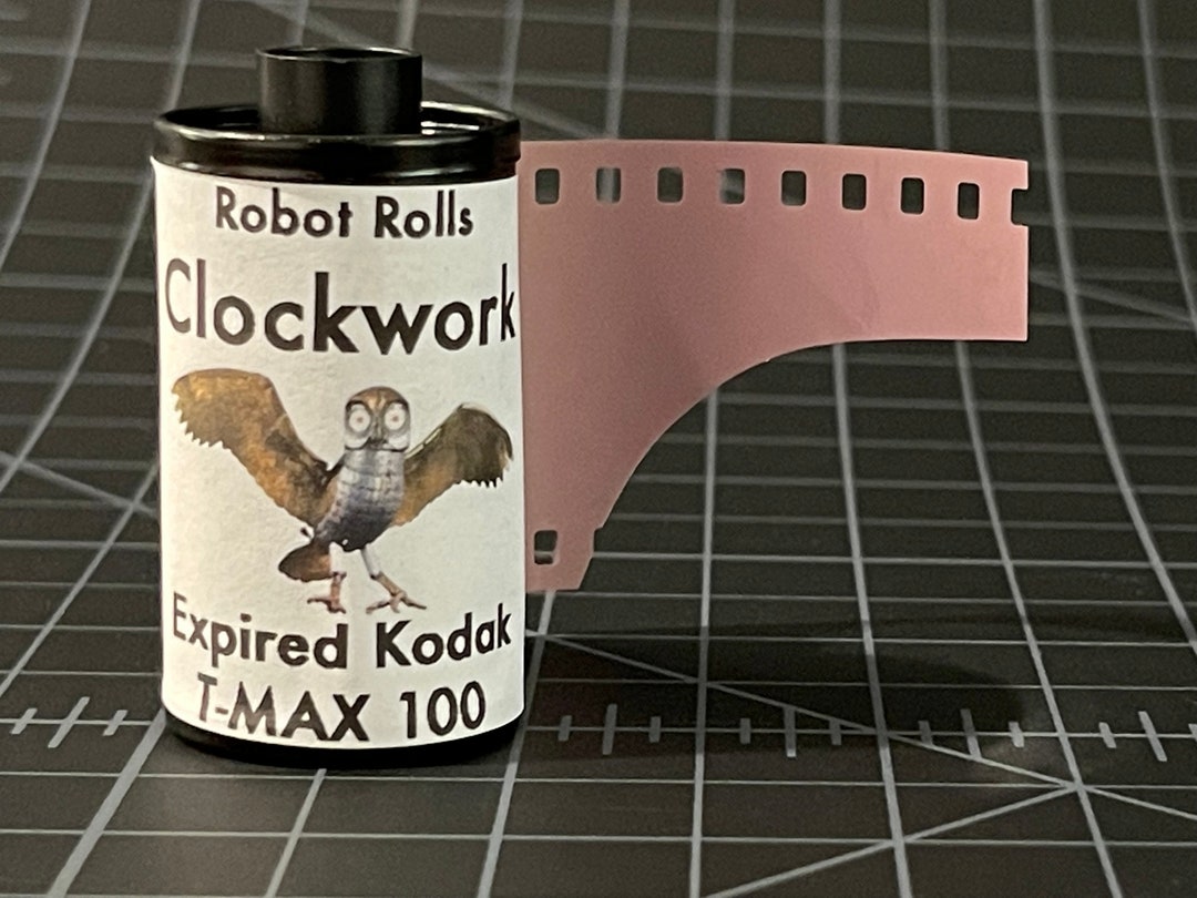Clockwork: Hand Rolled 100 ISO B/w Film - Expired Kodak T-MAX 100 - Etsy