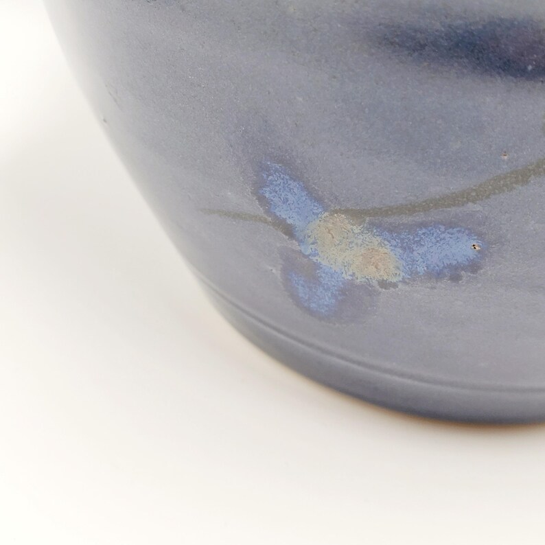 Follette Cache Pot - Louisiana Artist Planter - Cobalt With Blue ...