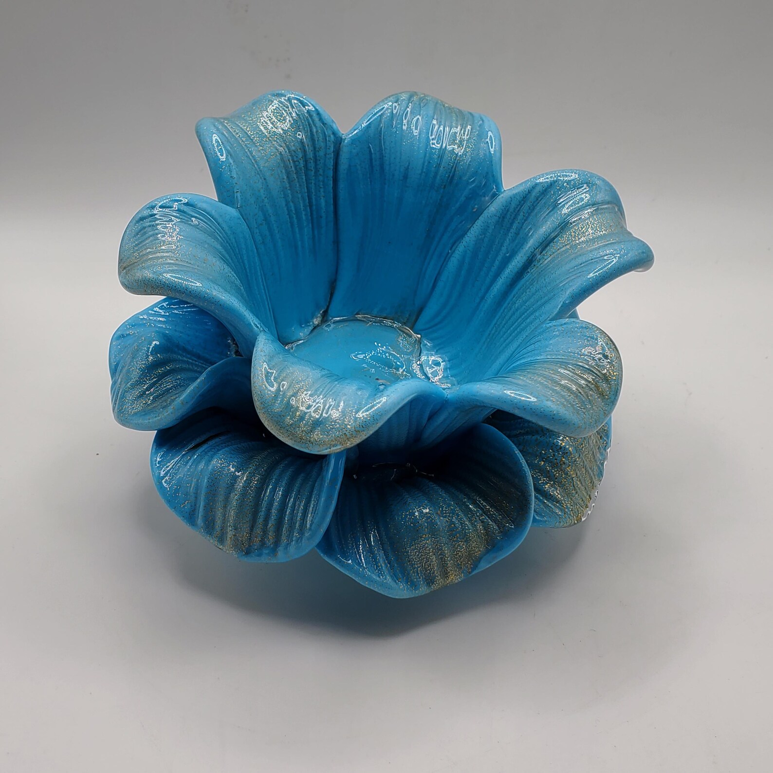 Art Glass Vase Artist Carole Stupell Vase Vintage Glass Flower Vintage ...