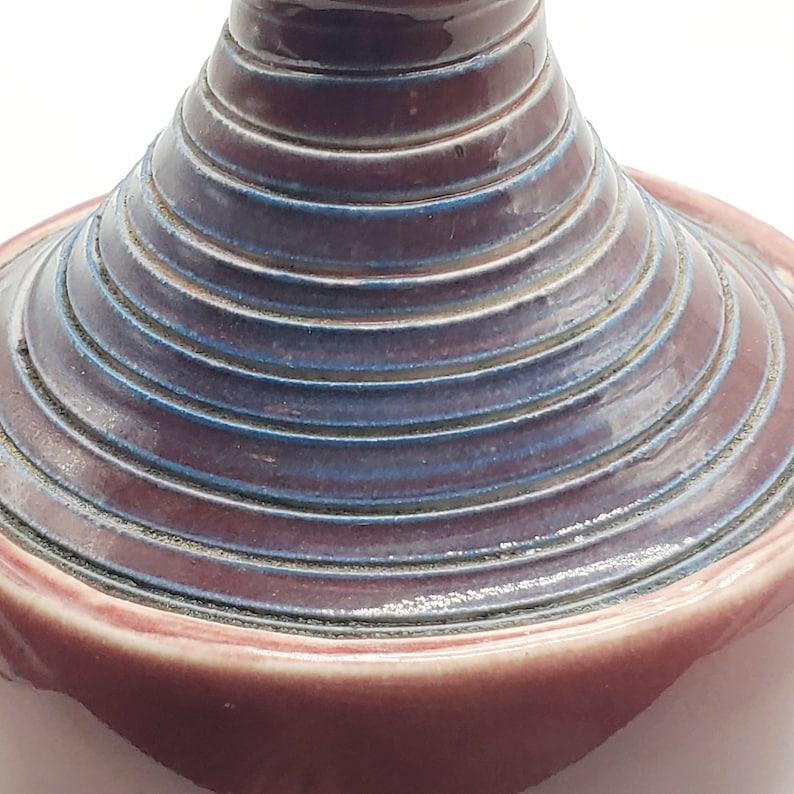 Artist DL Davis Signed Pottery - Little Jug Vase - Unique Handmade Vase ...