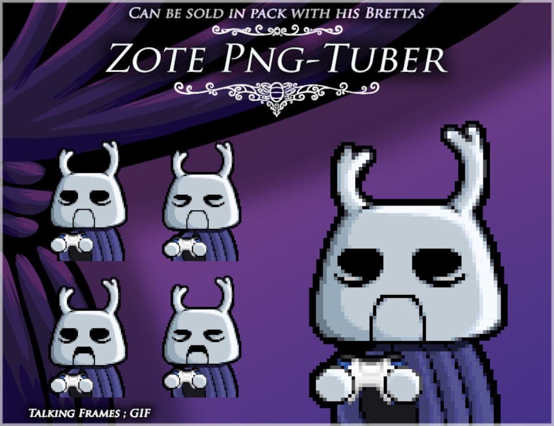 Zote Hollow Knight PNG Tuber - Etsy
