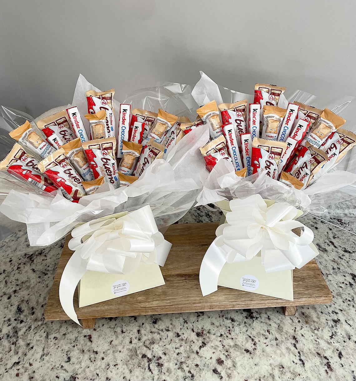 Kinder Bueno Milk Chocolate & White Chocolate Bouquet Hamper Gift ...