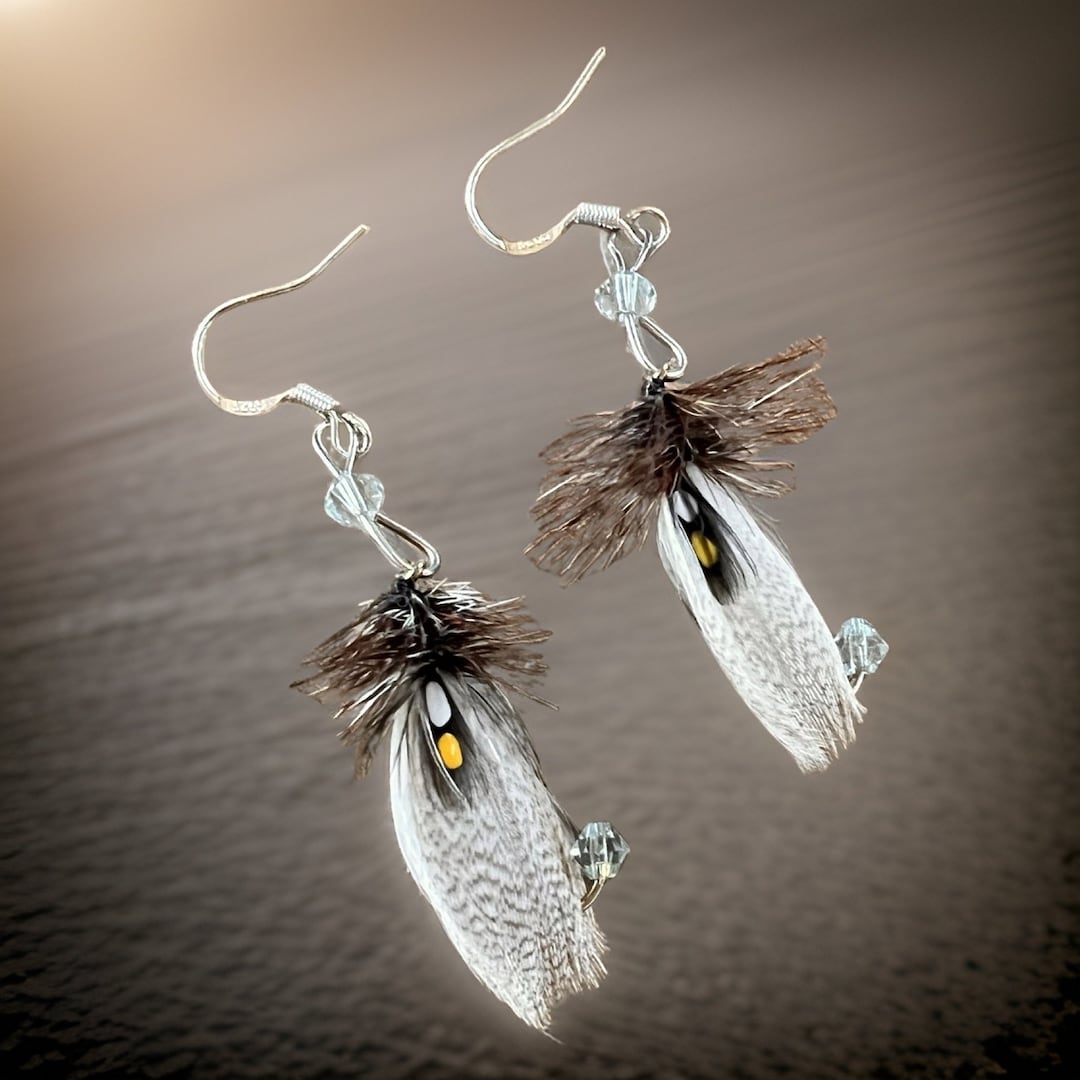 A Great Selection of Handmade Fly Fishing Earrings for Sale. Fishing ...