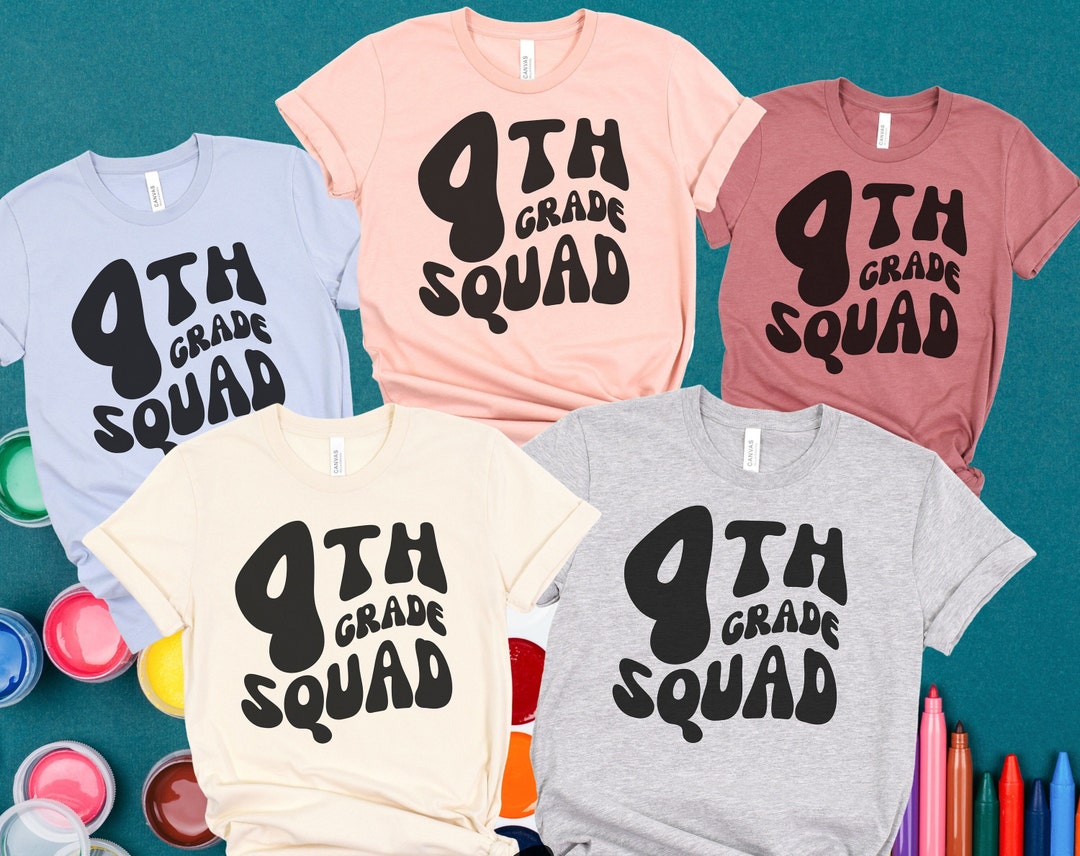 4th Grade Squad Shirt for Teachers Back to School 4th Grade Teacher ...