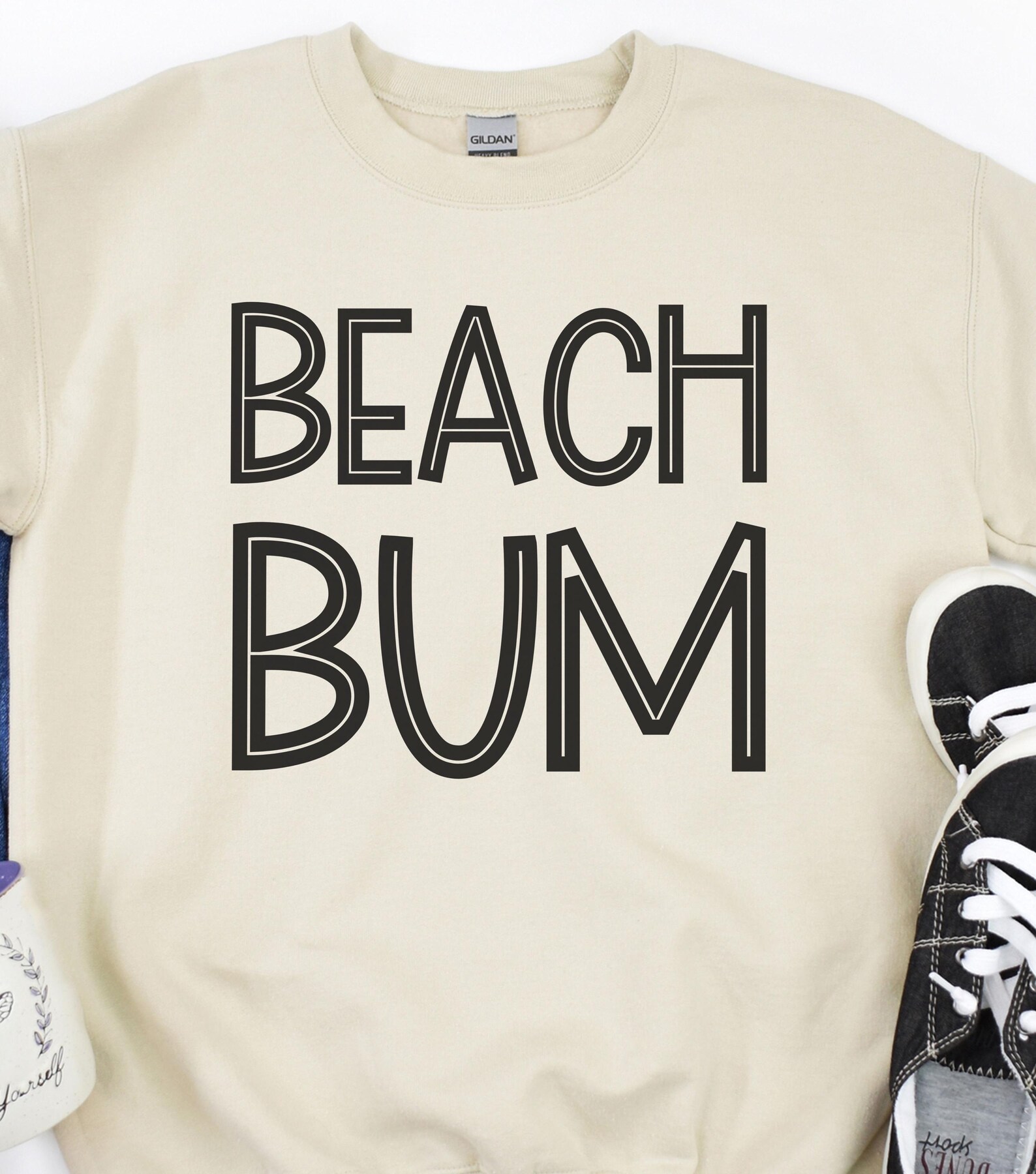 Spring Break DIY Cut Files, Beach Bum Shirt, Cricut Spring Break Files ...