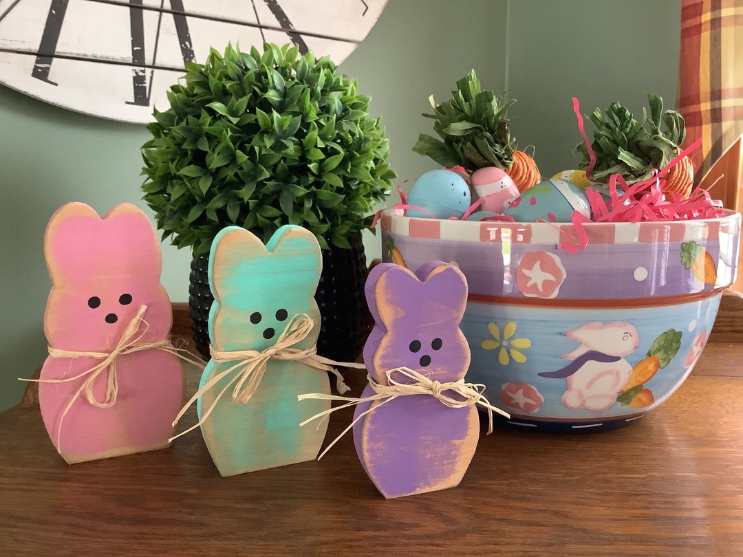 Wooden Easter Peeps, Peeps, Wooden Peeps, Easter - Etsy