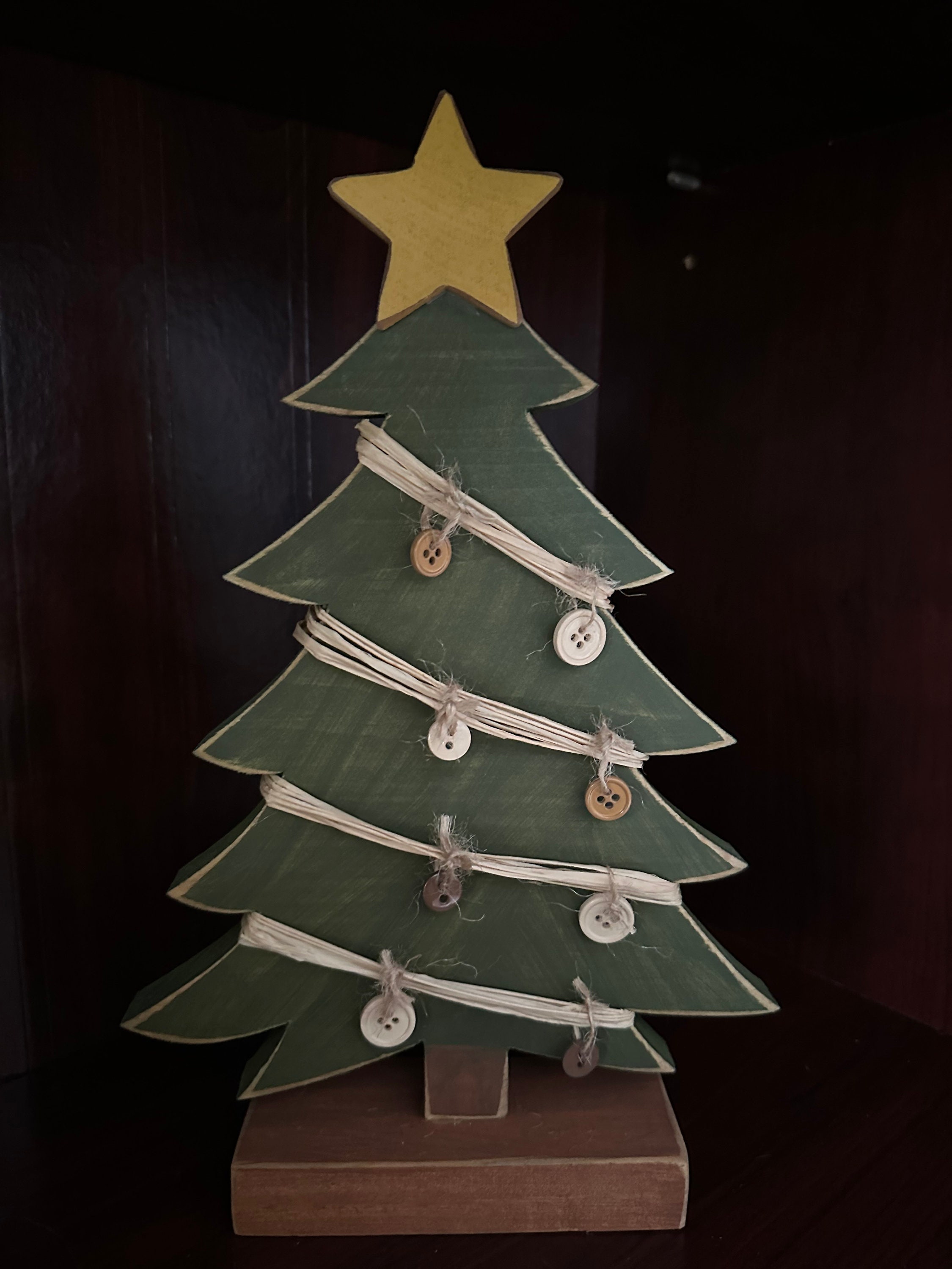 Wooden Christmas Trees, Wooden Trees, Christmas Trees - Etsy