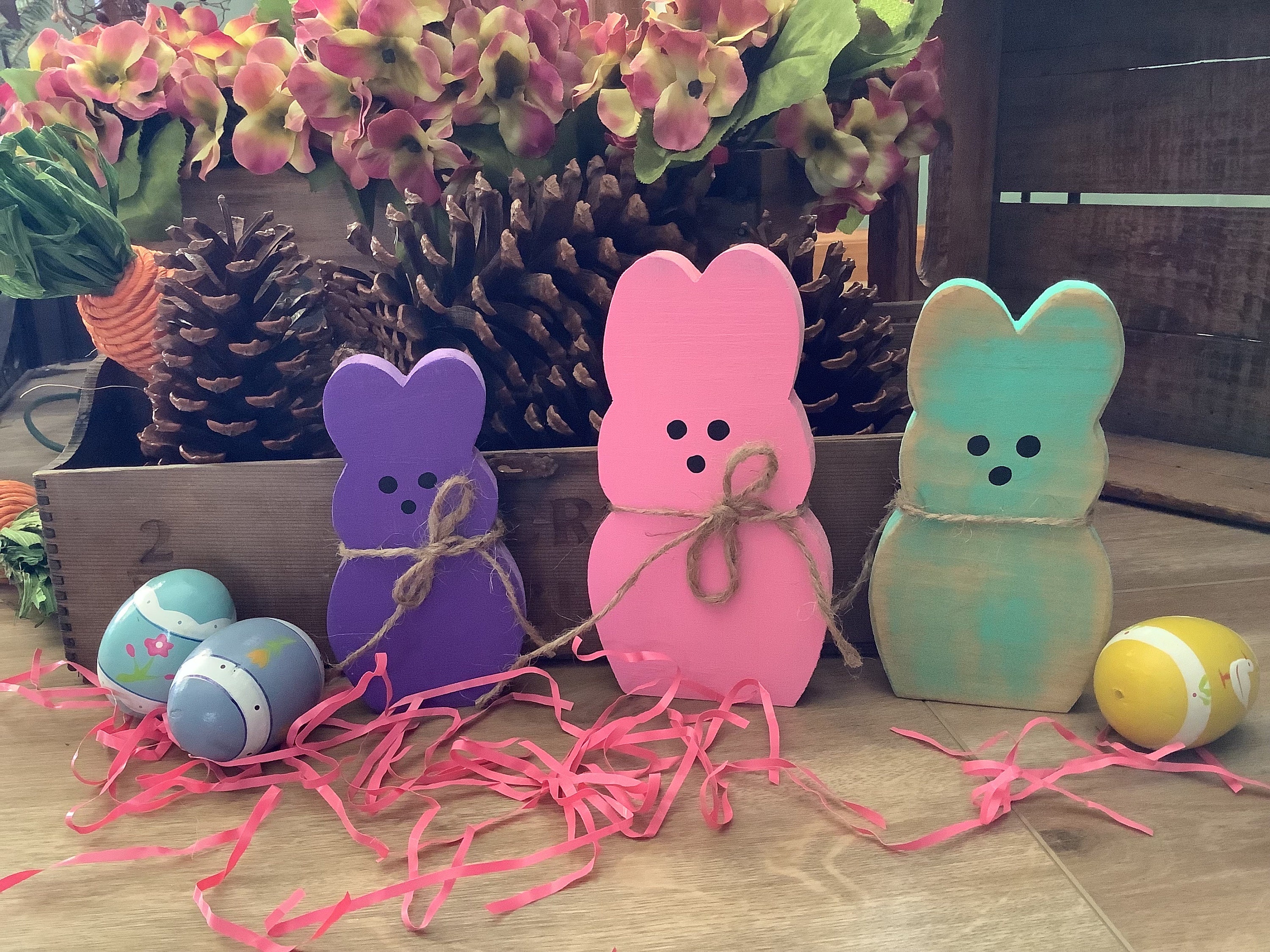 Wooden Easter Peeps, Peeps, Wooden Peeps, Easter - Etsy
