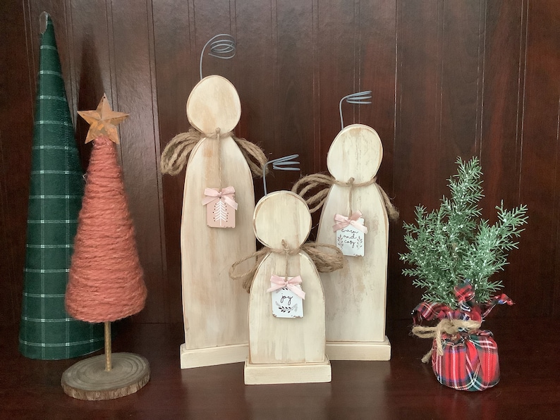 Wooden Angels, Angels, Handmade Angels - Etsy