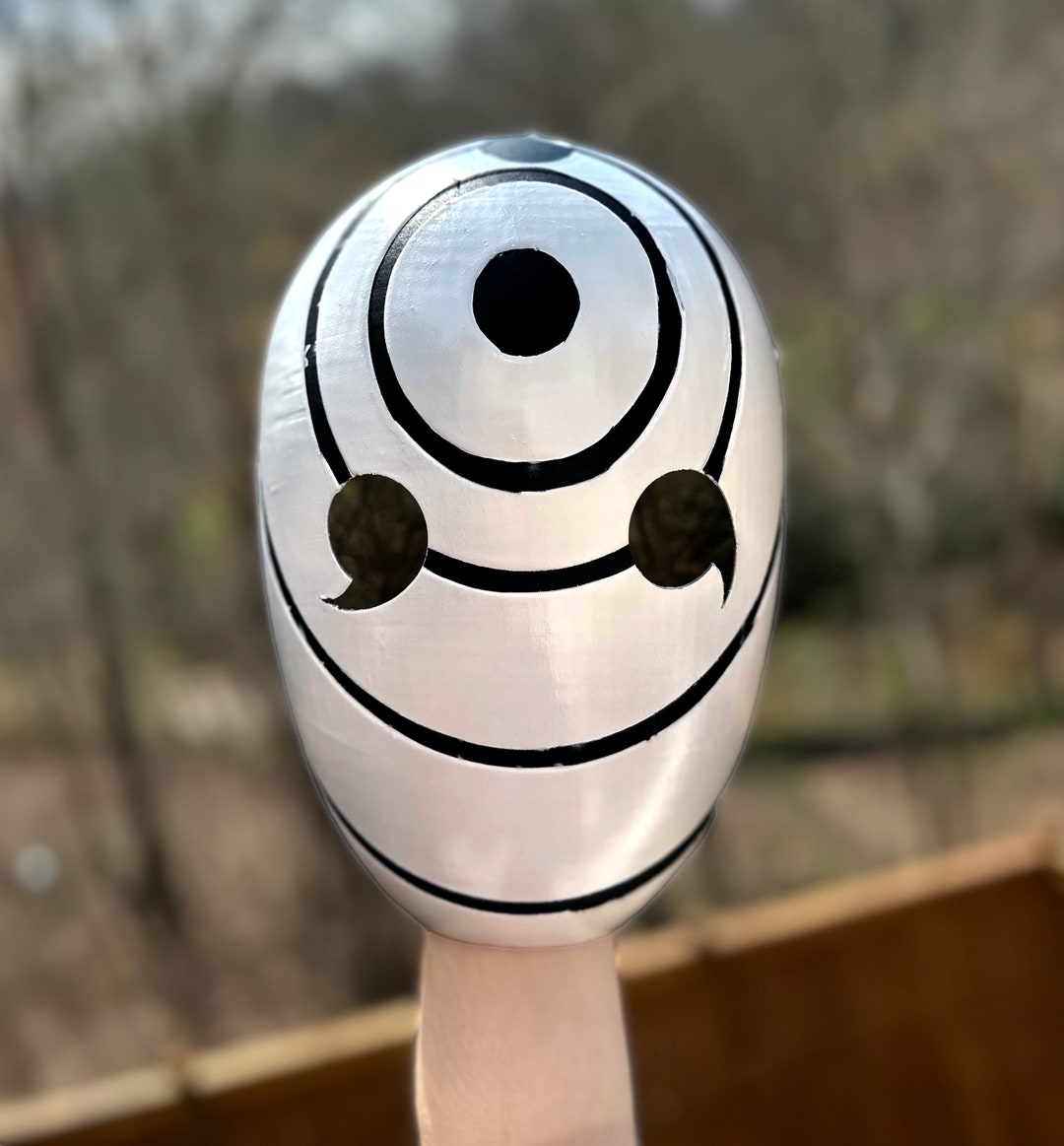 Obito Anime Rinnegan Ninja War Cosplay Helmet Prop - Etsy