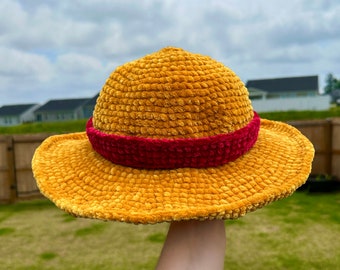 Anime Pirate Straw Hat - Etsy