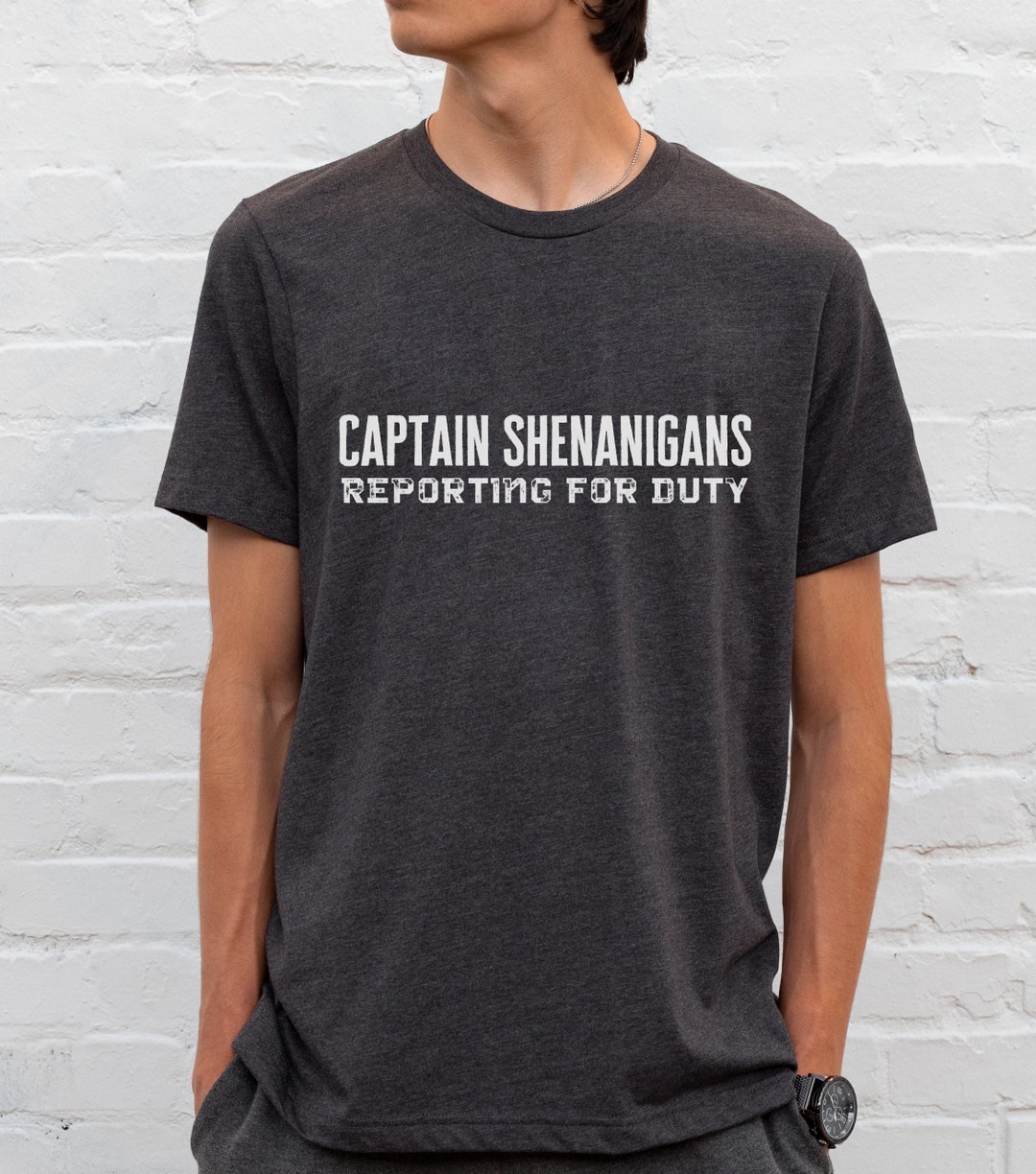 Captain Shenanigans St Patricks Day Tee - Irish Shirt - Etsy