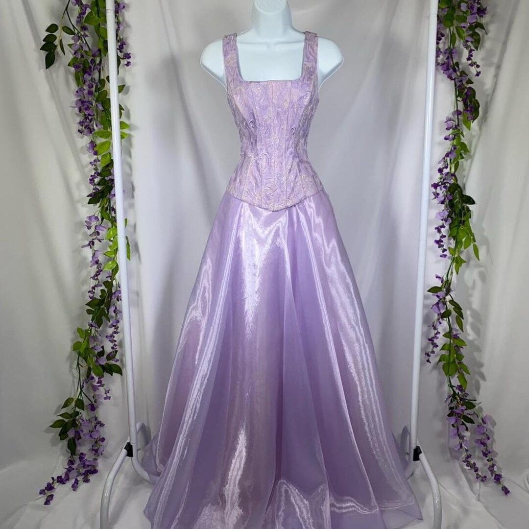 Vintage Y2K Purple Fairy Princess Prom Dress - Etsy