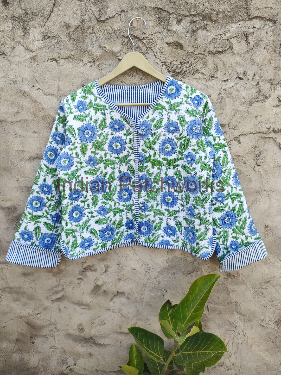 Short Kantha Jacket, Woman's Clothing Jacket, Indian Kantha Jacket ...