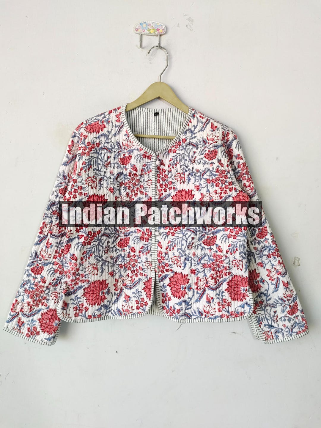 Short Kantha Jacket, Woman's Clothing Jacket, Indian Kantha Jacket ...
