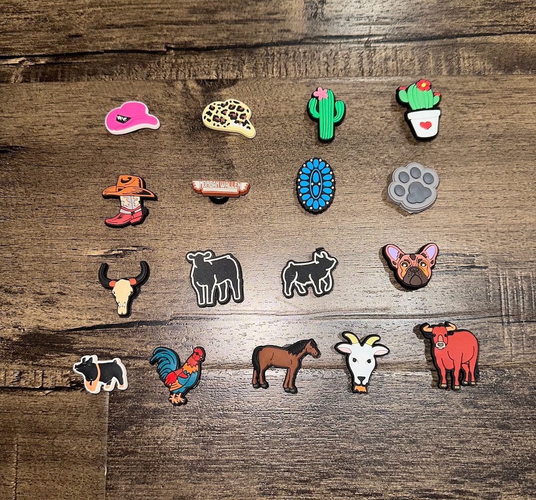 Western/animal Croc Jibbitz - Etsy